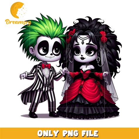 Beetlejuice And Lydia Love Png Beetlejuice Halloween Movies Png