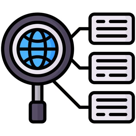 Data Classification Generic Color Lineal Color Icon