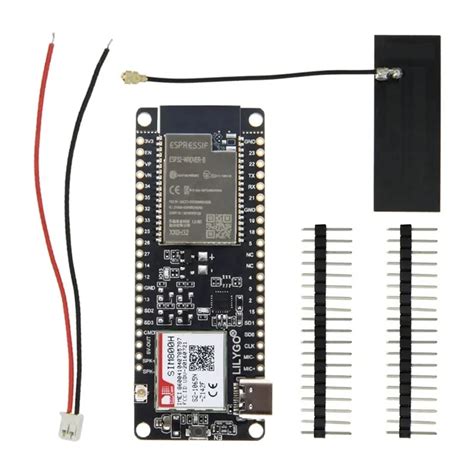 Esp32 Sim800l Module And Gsm Gprs Antenna For Arduino Lk Tronics