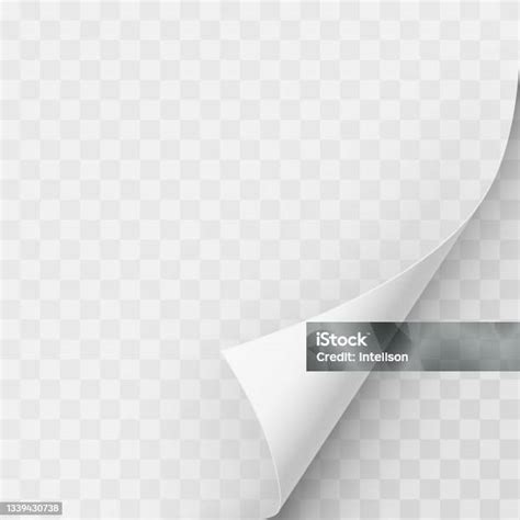 현실적인 말린 종이 모서리 세트 모형 페이지 가장자리 컬과 구부러진 종이 컬리 페이지 코너 A4 그림자와 3d 페이지 컬 주식 벡터 돌기에 대한 스톡 벡터 아트 및 기타