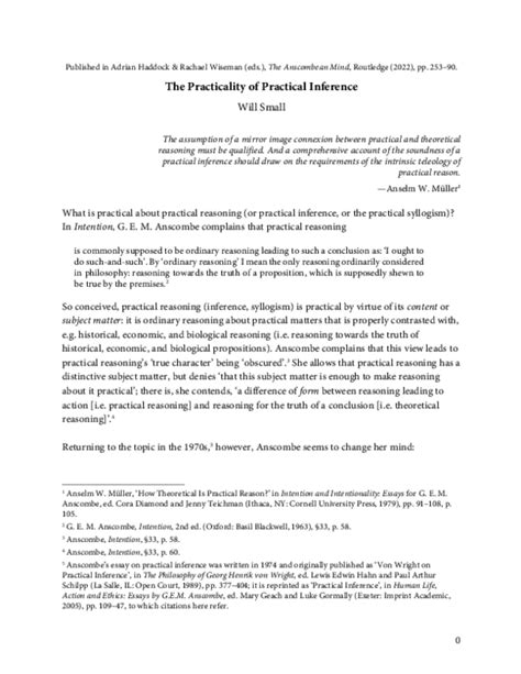 Pdf The Practicality Of Practical Inference