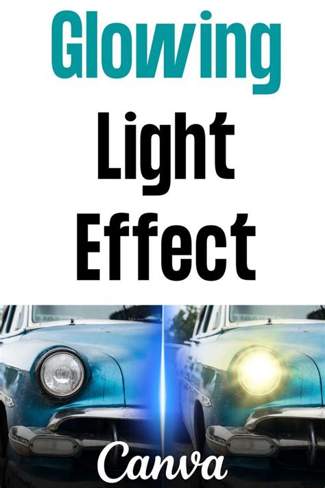Realistic Glowing Light Effect Canva Artofit