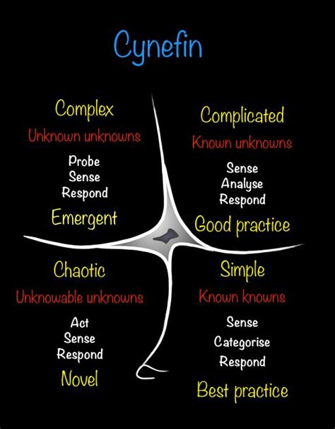 12 Best Cynefin Images On Pinterest Blog Entry Cards And Decision Making