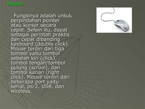 Macam Perangkat Input Beserta Fungsinya PPT