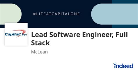 Lead Software Engineer Full Stack Mclean Va