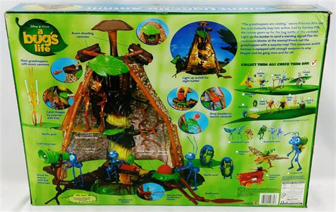 Disneys Pixar A Bugs Life Giant Light Up Anthill Playset Mattel 1998
