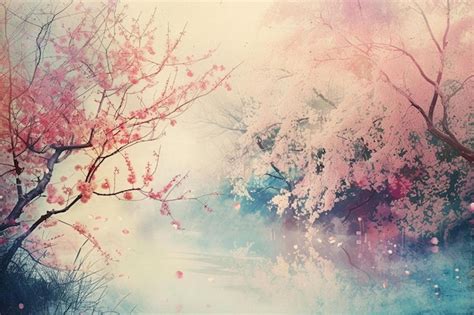 Premium Photo A Couple Of Trees That Are Next To A Body Of Water