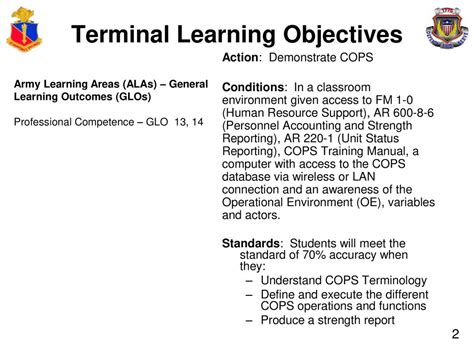 Demonstrate The Common Operating Picture Synchronizer Cops Ppt Download