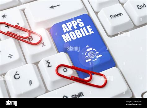 Inspiration Showing Sign Apps Mobile Internet Concept Computer Program