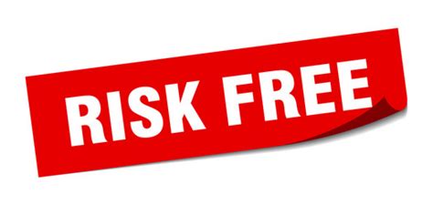 Risk Free Sticker Risk Free Label Royalty Free Vector Image