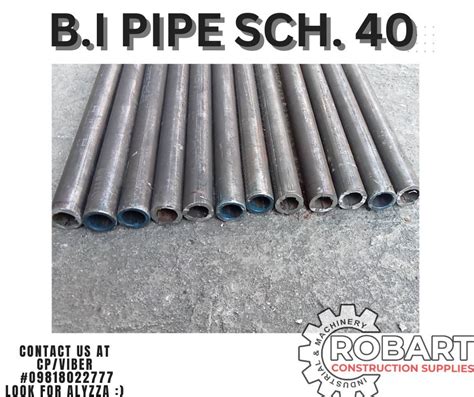 B I Pipe Sch Commercial Industrial Construction Tools Equipment On Carousell