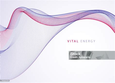 음파 파티클 흐름 모션 효과 동적 벡터 추상적인 배경입니다 3d 모양 도트 혼합 메쉬 미래 기술 편안한 벽지 네온에 대한 스톡