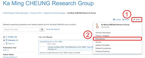 Data Folder And Dataset Management Cuhk Research Data Repository Libguides At The Chinese