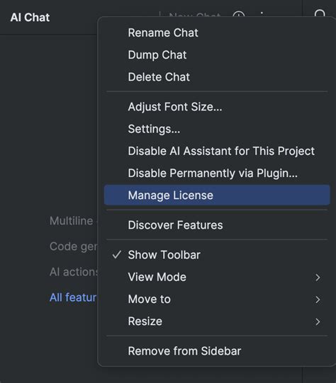 Install Ai Assistant In A Jetbrains Ide Ai Assistant Documentation
