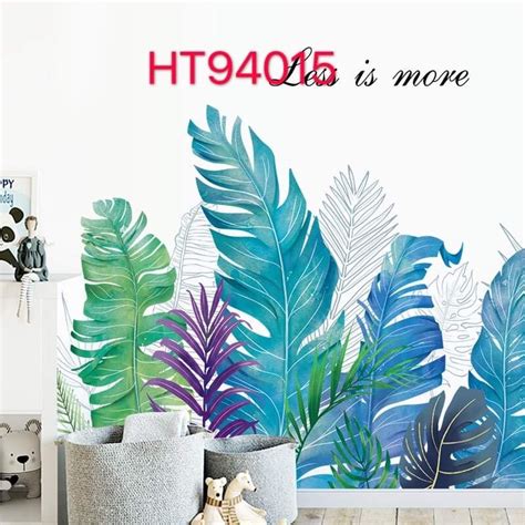 Removable Vinyl Decal Art Mural Home Decor Wall Stickers Shopee Philippines