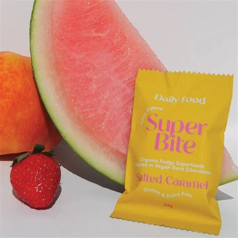 Daily Food Super Bite Salted Caramel 34g Food Online Australia Gf