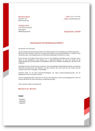Bewerbung Ausbildung Verkaeuferin Lidl Muster