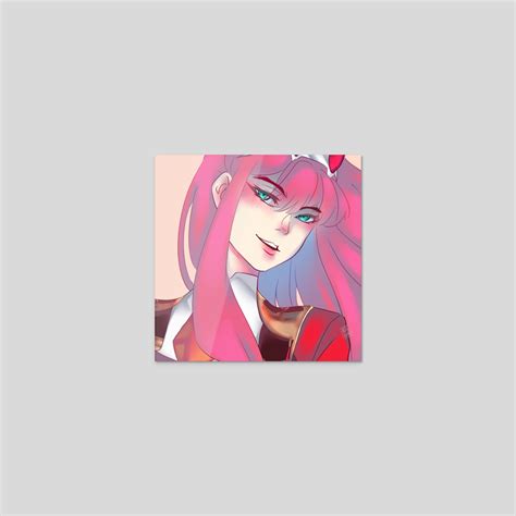 Zero Two Illustration An Art Print By Ndrawks Inprnt