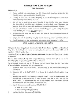 Thi Java Ptit Pdf