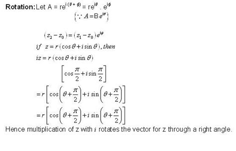 Math Rotation Formulas