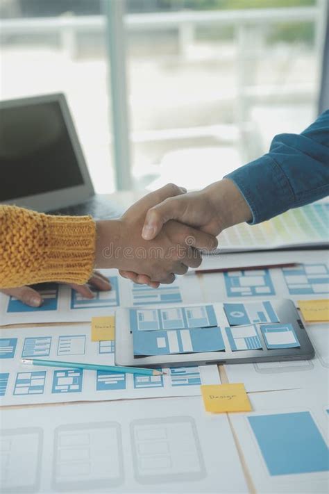 Website Designer Creative Planning Application Development Draft Sketch Drawing Template Layout