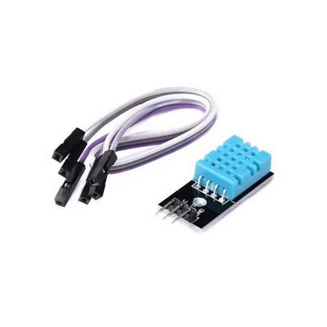 Dht11 Temperature And Humidity Sensor Module With Cable Lcd At ₹ 111 Piece In Pune