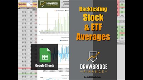 Backtesting Stock And Etf Averages Spreadsheet For Daily Move 0dte