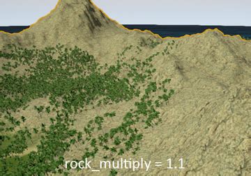 Height Based UE Island Landscape Material Golden Syrup Games