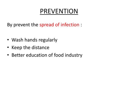 Prevention Of Gastroenteritis Pptx