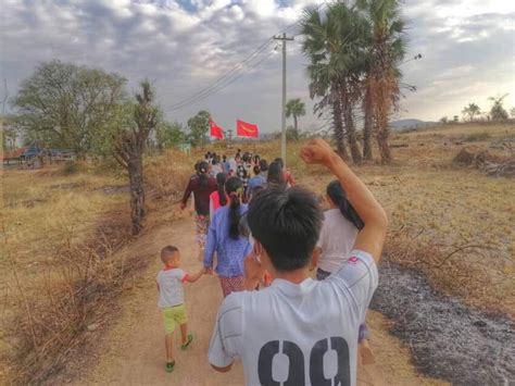 လက်ပံတောင်းတောင်ဒေသ လူထု သပိတ် စစ်ကြောင်းက စစ်တပ်၏ သွေးစွန်းငွေဖြတ်တောက