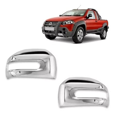 Par Aplique Capa Cromada Retro Palio Adventure 2009 Locker