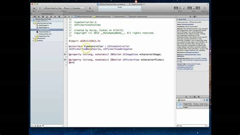 Tutorial On How To Create A Picker View Uipickerview In Xcode 432