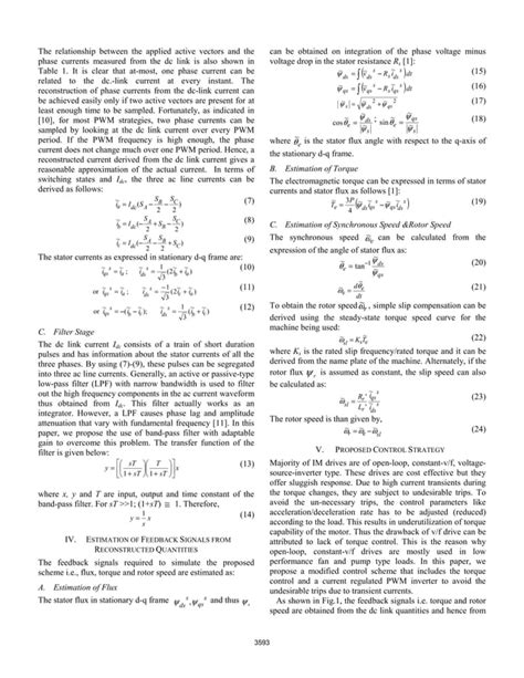 14 A Variable Speed Sensorless Induction Motor Drive Pdf Internet Of Things Internet