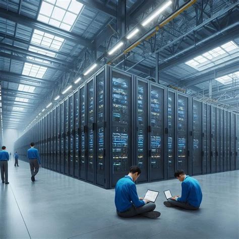 Mild Steel Storage Racks Advanced Data Center Facilities Peb For
