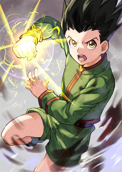 Gon Freecss Hunter X Hunter Drawn By Tomaton T Danbooru
