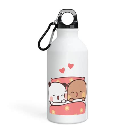 Buy Prince Store Goma And Peach Bubu Dudu Sipper Water Bottle For Couples Cute Sipper