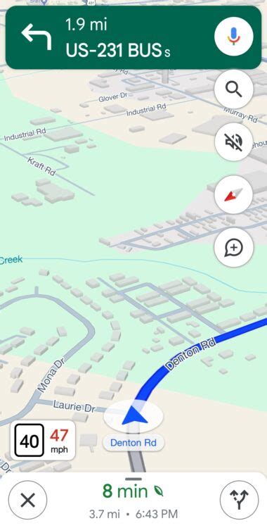 How To Check Your Speed In Google Maps Talk Android
