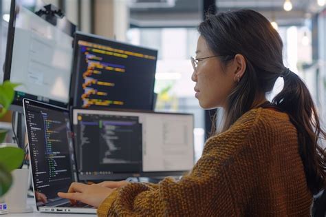 premium photo software developing programming and coding technologies website design cyber