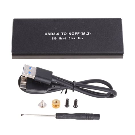 M2 Sata Ssd To Usb 30 External Ssd Reader Converter Adapter Enclosure