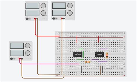 [solved] Bread Board Set Up Vcc Vcc 741 Vo1 R1 741 Vdo Vee Vee R2 Course Hero