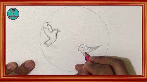 How To Draw Birds In Love Step By Step YouTube