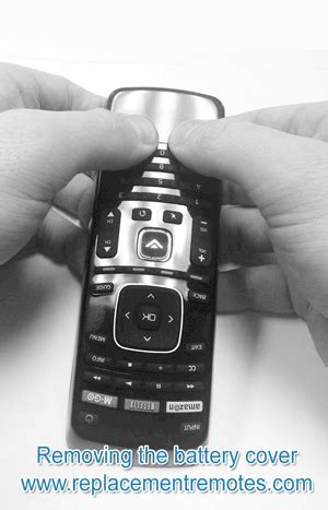 Remote Control How To Remove The Battery Cover Dans Electronics Blog