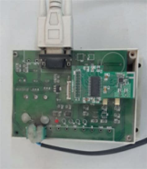 A Photo Of Wsn Coordinator B Photo Of Wsn Sensor Node Download