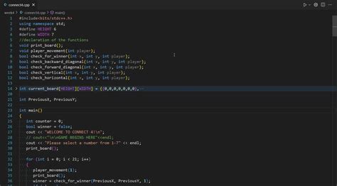 Building Connect Four Game With C Deevang Kumawat Posted On The