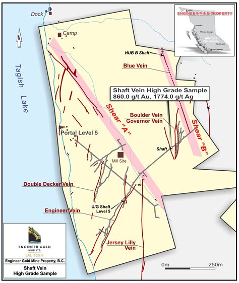 Geological Maps And Sections Engineer Gold Mines Ltd