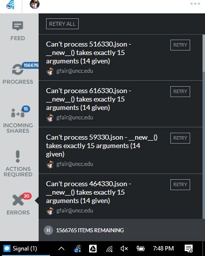 new insync version 1 4 2 releases insync forums