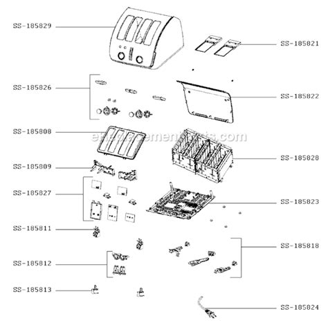 Toaster Parts List At Edward Criss Blog