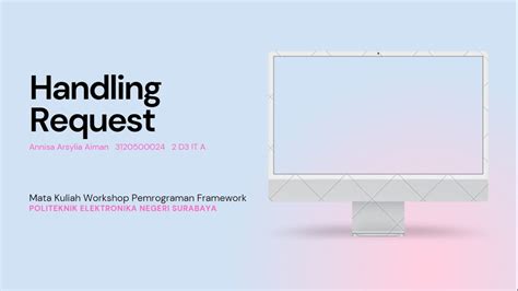 Handling Request Yii2 Latihan Youtube