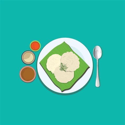 Premium Vector Idli Sambar