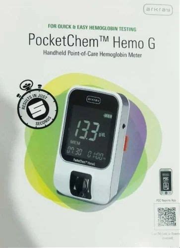 Manual Arkray Pocket Chem Hemoglobin Meter 2 Part At ₹ 460000piece
